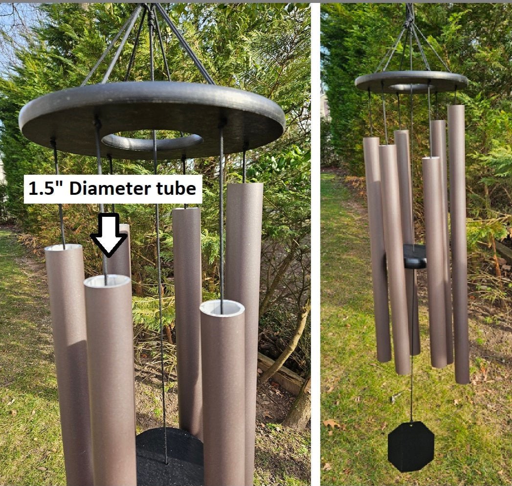 42"-82" Wind Chimes Amish Handmade - Deep Tone - Gifts - Melody - Soun ...